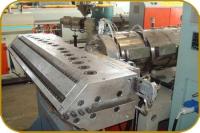 China Cosmetic Recycled Plastic Sheet Production Line , PET Multilayer Plastic Sheet  Extruder for sale