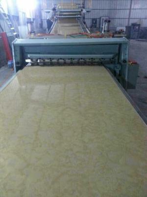 China Double Screw Extruder WPC Marble Profile Extruder for TV Background Decoration for sale