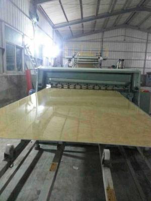 China WPC Marble Wall Panel Extrusion Line - PVC Panel Production with 1220mm Width and 50-75% Wood Powder Addition for sale