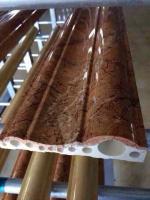 China Decorative PVC WPC Marble Plastic Profile Extrusion Line , Marble Profile Machine for sale