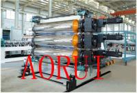 China Twin Screw PVC Plastic Sheet Extruder , Food Package Plastic Sheet Extrusion Machine for sale