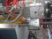 China PVC WPC Profile Production Line 65mm Twin Screw Extruder for Ceiling Decoration for sale