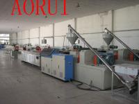China PVC WPC Profile Production Line 65mm Twin Screw Extruder for Ceiling Decoration for sale