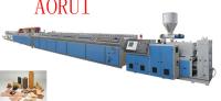 China WPC Furniture Plastic Profile Production Line PP PE for Floor Production Line 80mm for sale