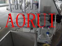 China Two Screw Recycled Plastic Extruder Machine 300-400 kg/h for PET Bottle Flakes Granulation for sale