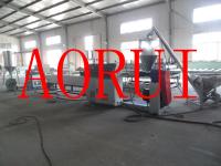 China LDPE Film Plastic Granules Machine , Water Ring Cold Cutting Granulate Extruder for sale