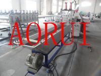 China Recycling PET Plastic Granules Machine , PET Bottle Flakes Plastic Extrusion Line for sale