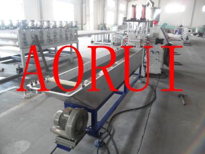China Recycling PET Plastic Granules Machine , PET Bottle Flakes Plastic Extrusion Line for sale