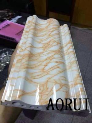 China Waterproof Wood Plastic Production Line Marble Profile Stone for sale