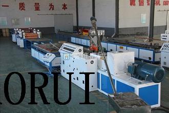 China PVC WPC Solid Door Panel Twin Screw Extruder , Plastic Door Board Extrusion Line for sale