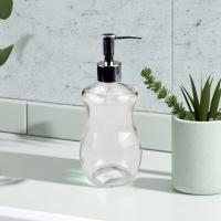 China Bathroom Colored Glass Soap Dispenser Bottles 18OZ Eco Friendly for sale