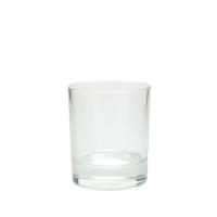 China 250ML Glass Votive Candle Holders Decoration Clear Tea Lights Candle Holders for sale