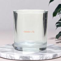 China Sturdy Glass Candle Holders Bulk 9OZ Glass Votive Tealight Holder for sale