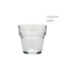 China 3OZ Mini Glass Votive Candle Holders Wide Mouth For Wedding Parties for sale