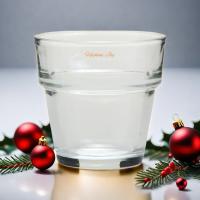China 3OZ Mini Glass Votive Candle Holders Wide Mouth For Wedding Parties for sale