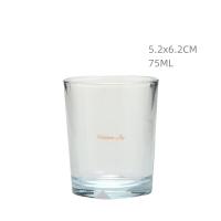 China Customized 2.5OZ Floating Glass Tea Light Candle Holders For Wedding for sale