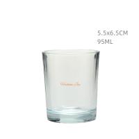 China Customized Clear Glass Tealight Candle Holders 100ML Volume LFGB for sale