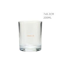 China 200ML Small Glass Votive Candle Holders Premium For Birthday Party for sale