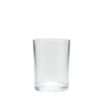 China Transparent Empty Glass Candle Holders 320ML Glass Candle Making Jars for sale