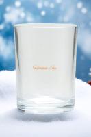 China Transparent Empty Glass Candle Holders 320ML Glass Candle Making Jars for sale