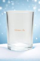 China Transparent Empty Glass Candle Holders 320ML Glass Candle Making Jars for sale