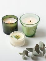 China Crystal Glass Birthday Candle Holders Clear Tea Light Candle In Glass Jar for sale
