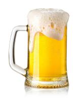China OEM Large Clear Glass Mugs Freezer Drinking German Beer Steins Glasses for sale