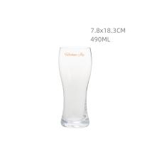 China Bar Mouth Blown Drinking Glasses Cups Logo Embossed Drinking Glasses for sale