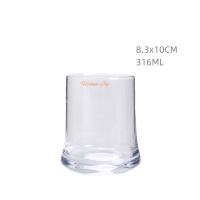 China Rocks Custom Old Fashioned Whiskey Glasses 11OZ 8.3cm Bottom Diameter for sale
