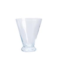 China Mahine Blown Glass Milkshake Cup 330ML Handmade Glass Ice Cream Cup for sale