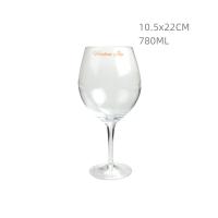 China Drinking Jumbo Wine Glass Crystal Wine Decanter Glass 780ML Custom for sale