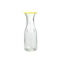China Reusable Glass Milk Jars Vintage Milk Drinking Bottles 1000ML for sale