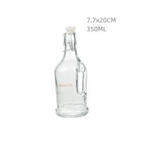 China 350ML Glass Milk Bottles Dishwasher Safe BPA Free Milk Storage Bottles for sale