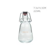 China Small Swing Top Glass Milk Bottles 225ML For Storage Serving for sale