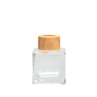 China Tailored 55ML Glass Diffuser Bottles Car Glass Perfume Bottle for sale