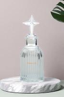 China Airtight Small Glass Diffuser Bottles 85ML With Fancy Cap LFGB for sale