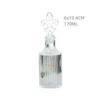 China 170ML Glass Diffuser Bottles Customized Car Air Freshener Glass Bottle for sale