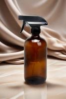 China Colored Amber Glass Soap Dispenser Bottles Sprayer For Essential Oil for sale