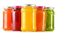 China OEM 950ML Glass Mason Jar Food Storage Round And Square Shape for sale