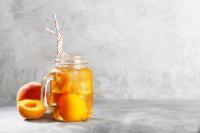 China 18OZ Clear Glass Mason Jar With Stainless Steel Straw Dishwasher Safe for sale