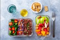 China Airtight Glass Food Saver Containers 800ML Multiple Glass Food Storage Set for sale