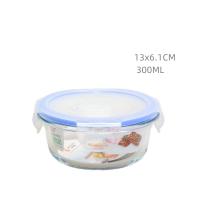 China Versatile Glass Round Containers With Lids Airtight Food Storage Glass Jars FDA for sale
