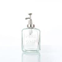 China Sturdy Glass Soap Dispenser Bottles for Long Lasting Performance for sale