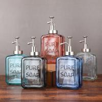 China Sturdy Glass Soap Dispenser Bottles for Long Lasting Performance for sale