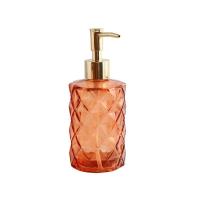 China Glass Soap Dispenser Bottles Durable And Reusable Easy To Refill 340ml Capacity for sale