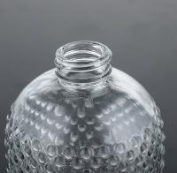 China 16 oz Transparent Glass Soap Dispenser Bottles Features Durable Reusable for sale