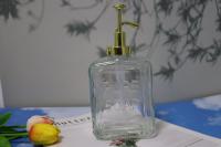 China Sturdy Glass Soap Dispenser Bottles for Long Lasting Performance for sale
