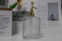 China Sturdy Glass Soap Dispenser Bottles for Long Lasting Performance for sale
