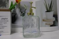 China Sturdy Glass Soap Dispenser Bottles for Long Lasting Performance for sale