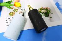 China 350ml Elegant Glass Soap Dispenser Transparent Reusable Bathroom Accessory for sale